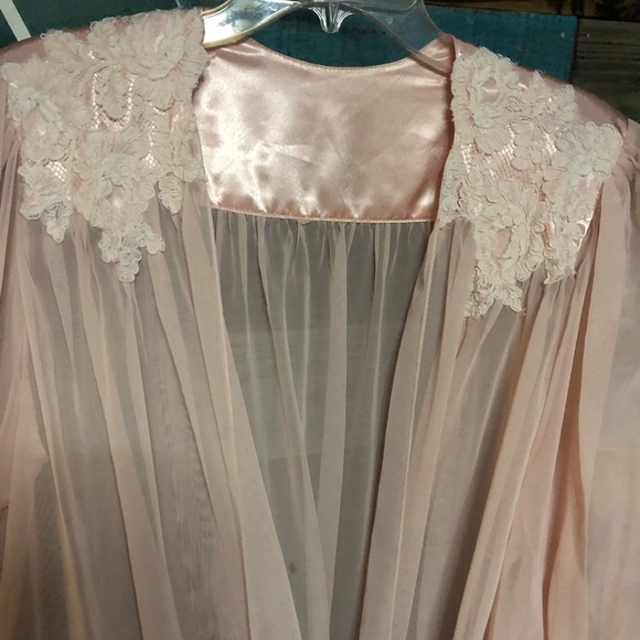 Neiman Marcus | Intimates & Sleepwear | Beautiful Pink Sheer Robe By ...